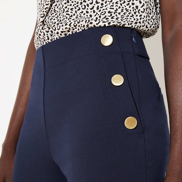 LOFT | Pants & Jumpsuits | Nwt Loft Sailor High Waist Wide Leg Pants ...